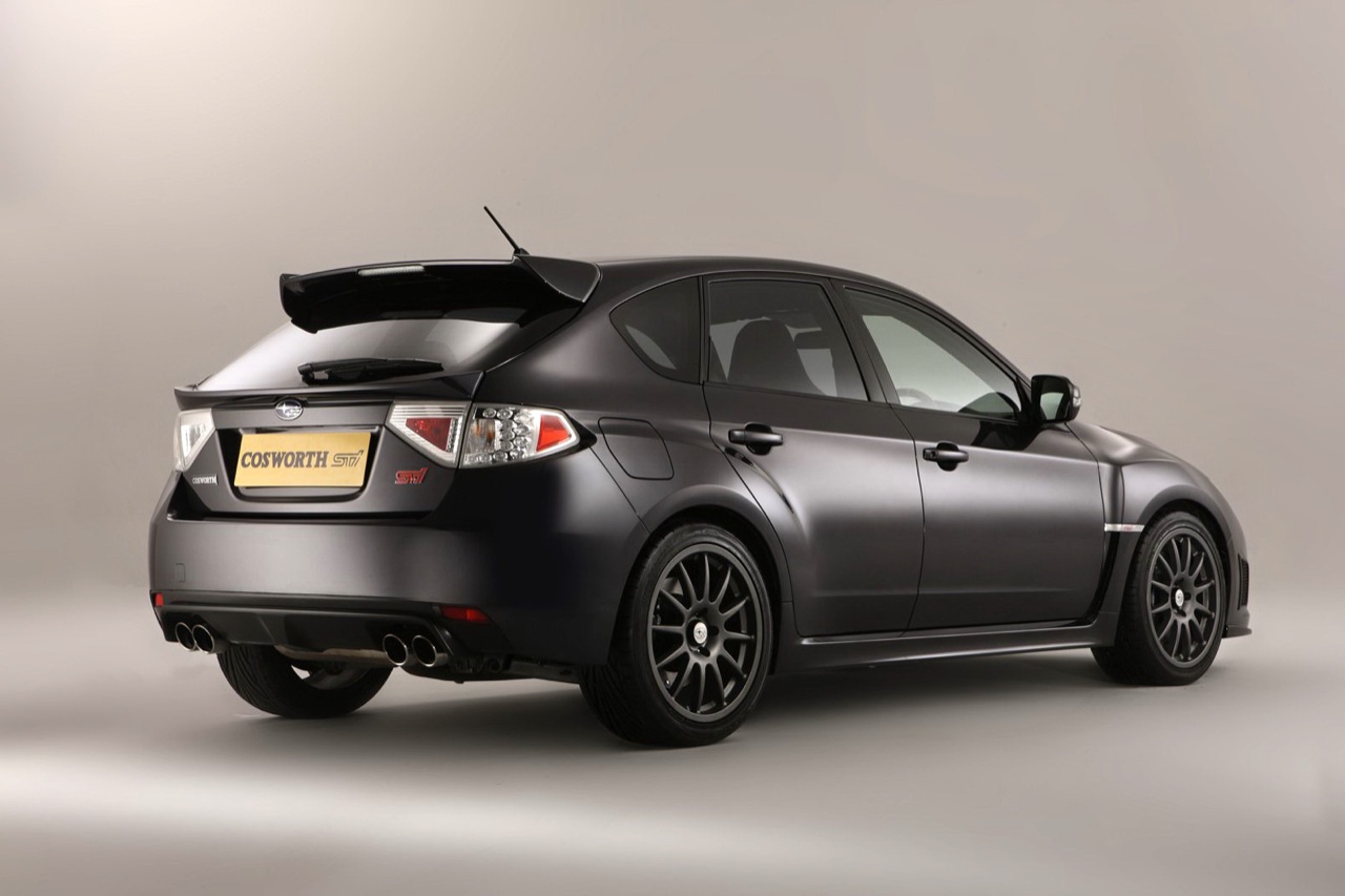 Subaru Impreza WRX STI Cosworth Matte Black