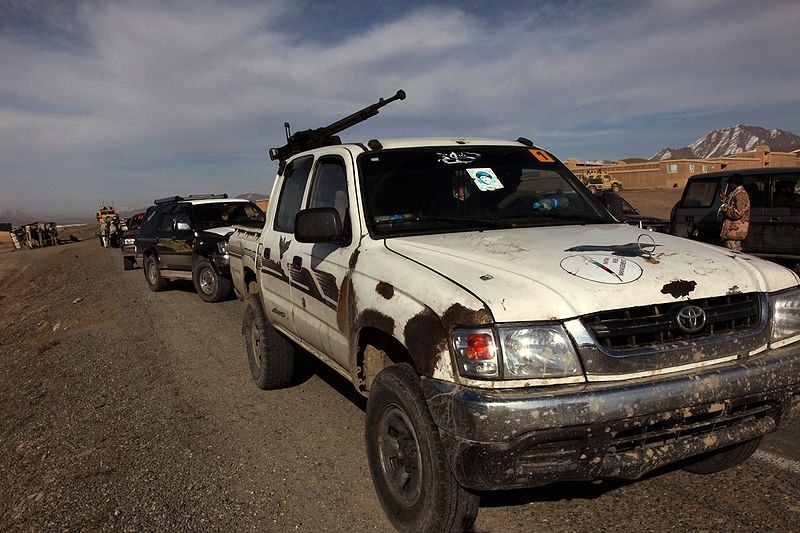 Many Rebels Love the Toyota Hilux Pickup Truck As Much As AK-47s