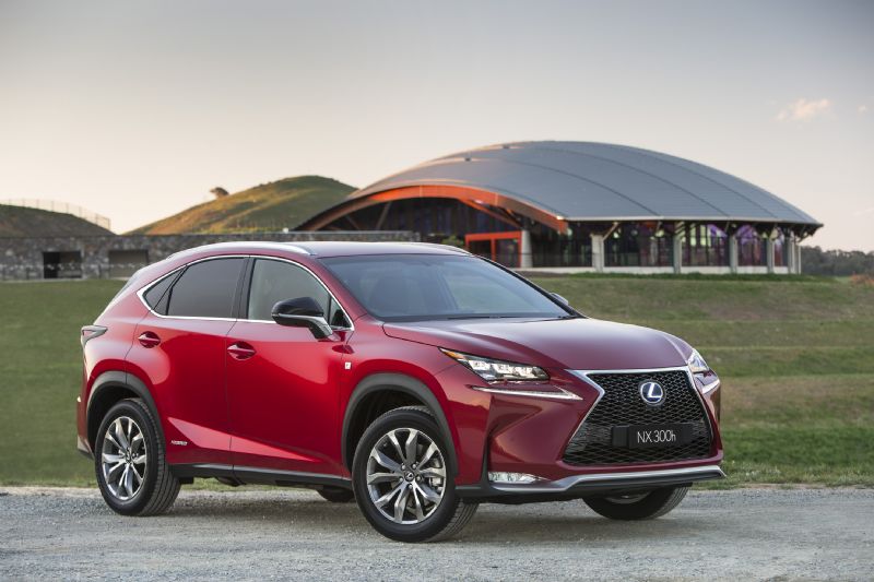 Lexus Introduces First Hybrid AWD System with NX300h
