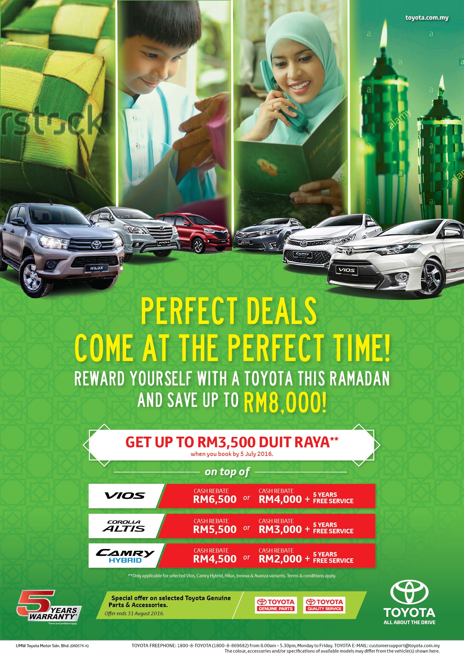 UMW Toyota Motor Deals for Hari Raya